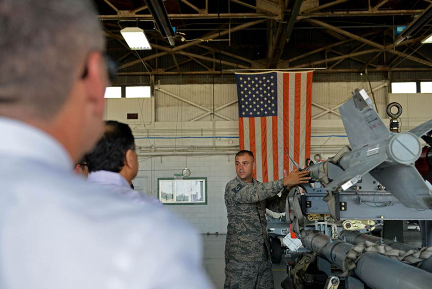 McLeod Health Physician Leadership Academy tours Shaw AFB - McLeod Health