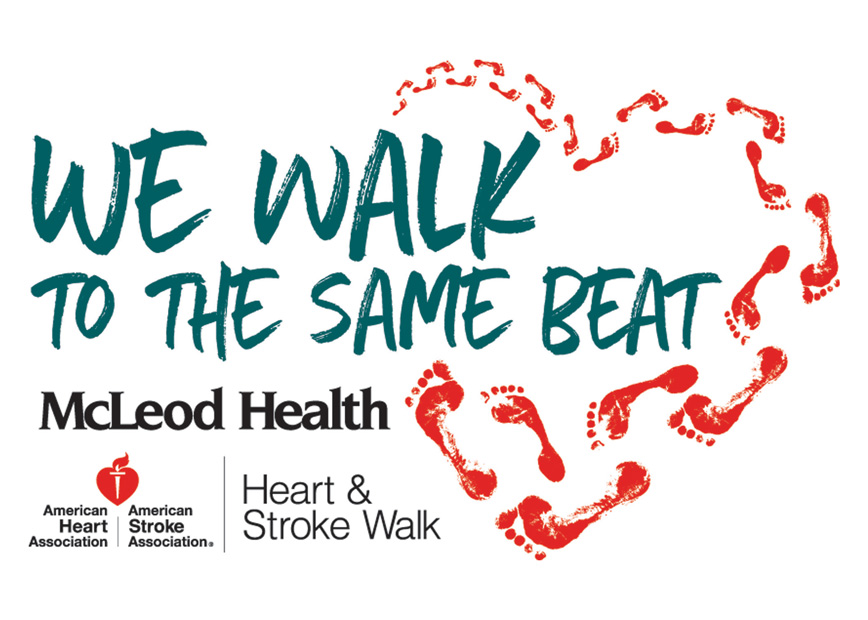 McLeod Health Supports Area Heart & Stroke Walks - McLeod Health