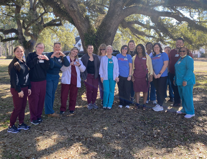 McLeod Health Dillon Staff Walk in Honor of Cardiac Rehabilitation ...