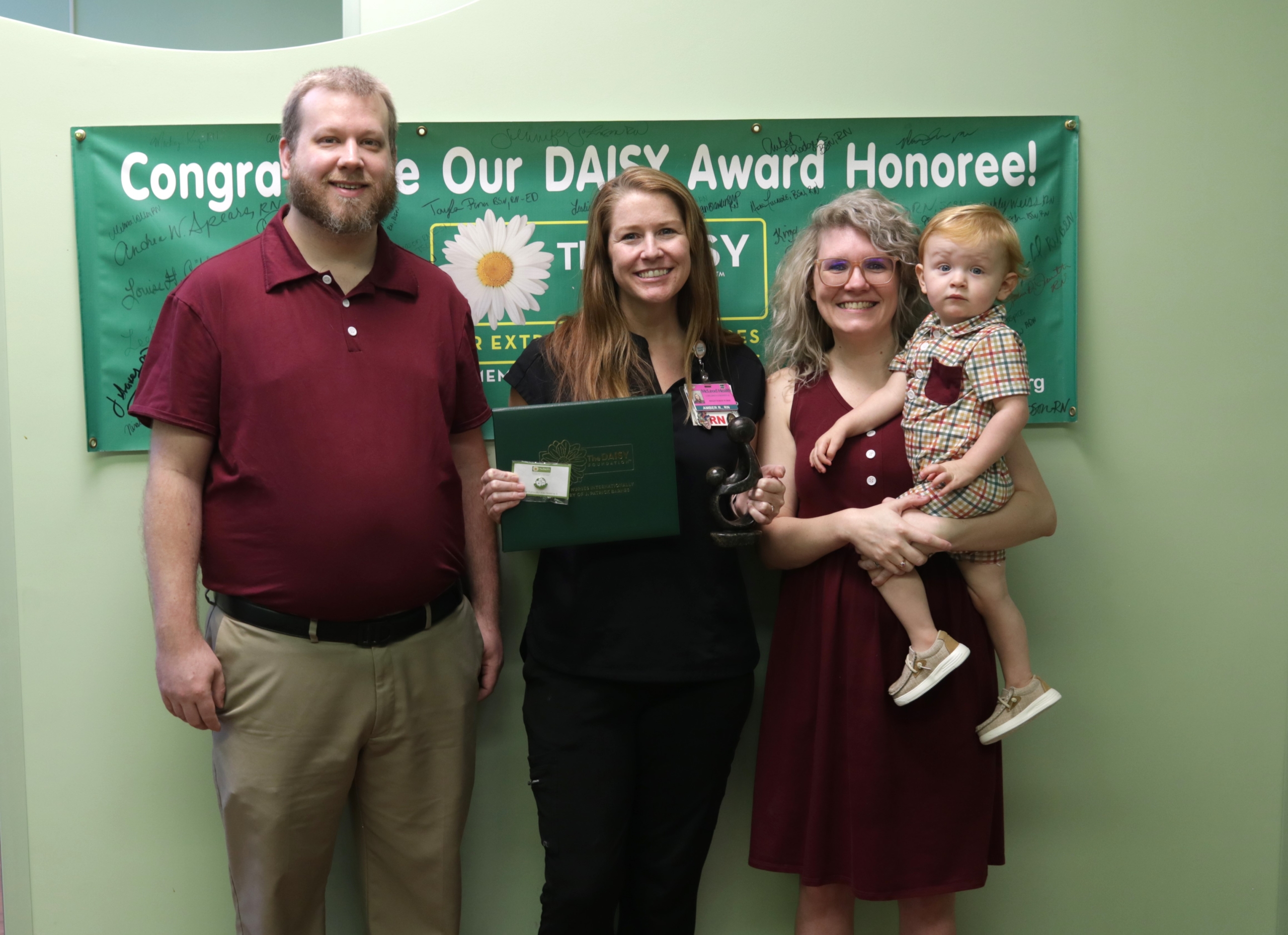 McLeod Nurse Receives DAISY Award - McLeod Health