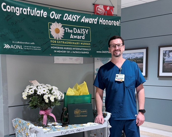 McLeod Seacoast Nurse Honored with DAISY Award - McLeod Health